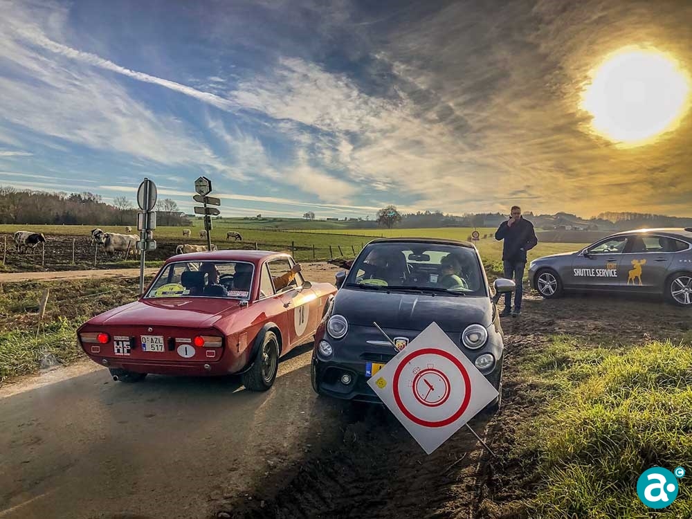 Vol startveld 24e Horneland Rally (classic cars)