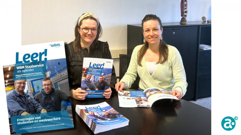 WBM Staalservice lanceert magazine Leer! over leren en opleiden